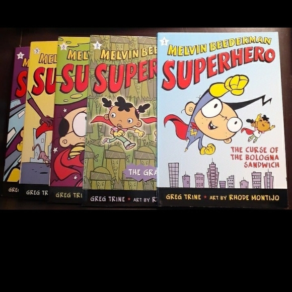 Other | Bundle Of 5 Melvin Beederman Superhero Books | Poshmark